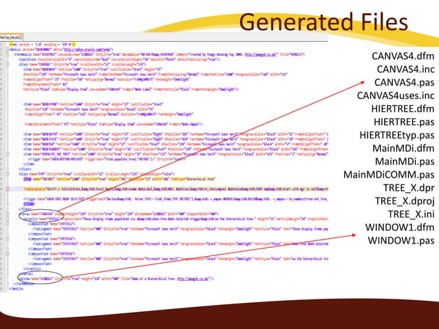 Lesson 2 - convert a real application (Oracle Form => Delphi) | PPT