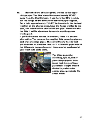 F22A DSM Turbo install | PDF