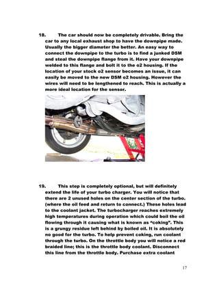 F22A DSM Turbo install | PDF