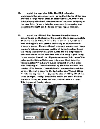 F22A DSM Turbo install | PDF