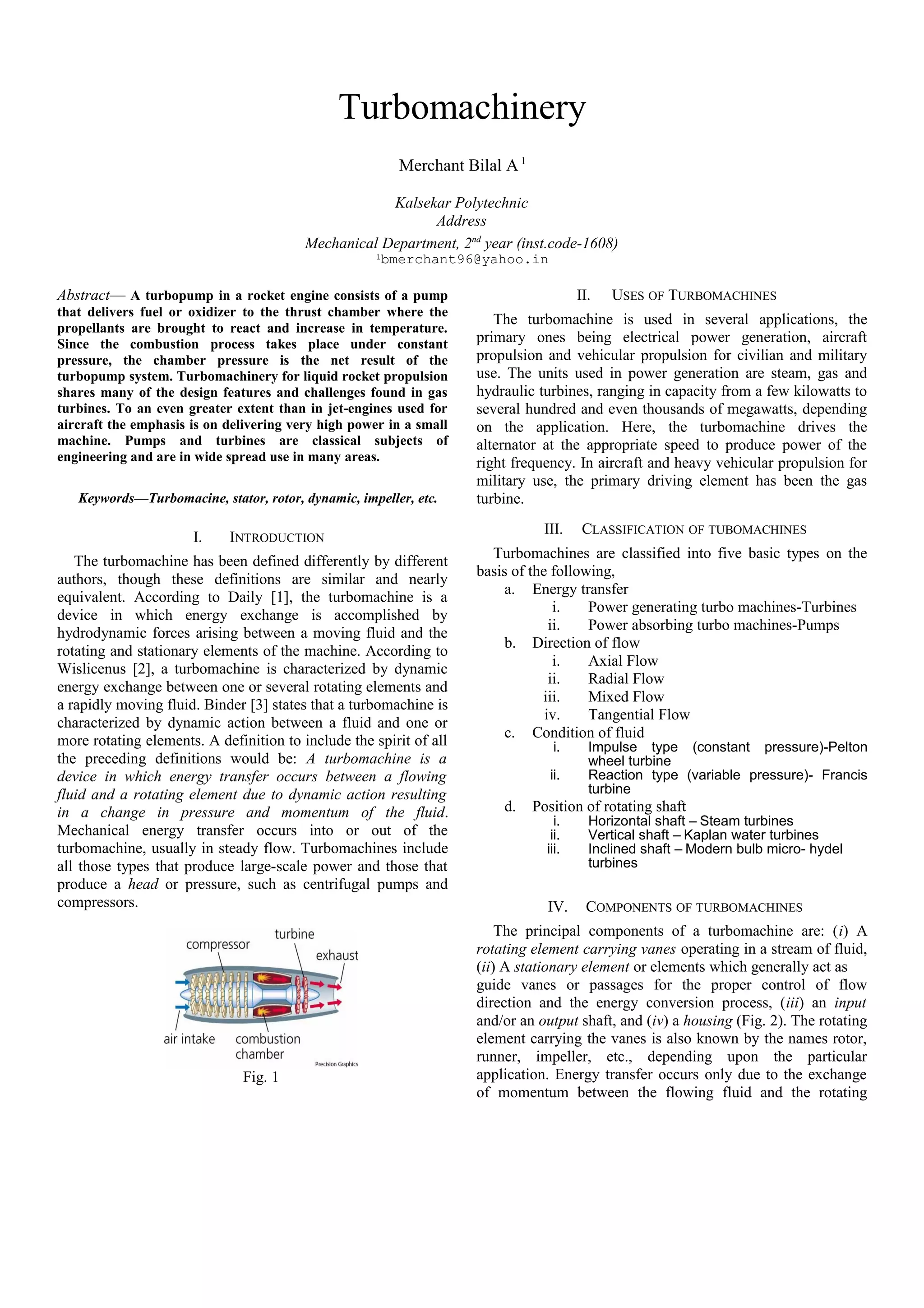 Turbomachinery | DOC