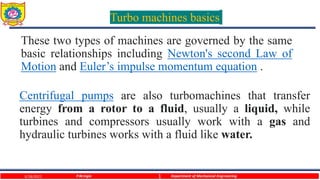 Turbo machines basics slideshare | PPT