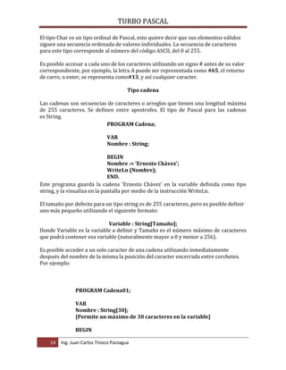 Turbo pascal | DOCX