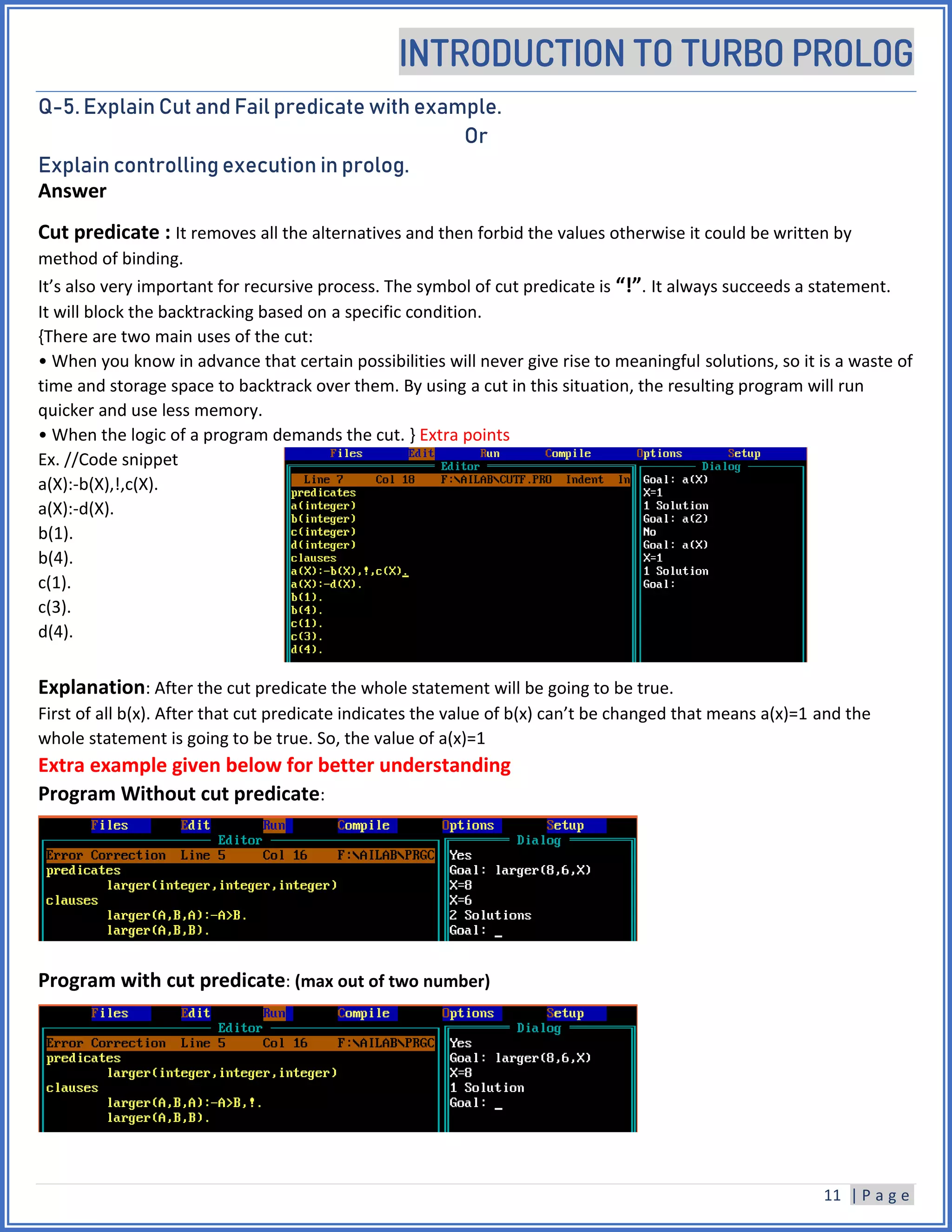 Turbo prolog 2.0 basics | PDF