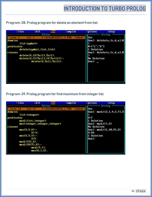 Turbo Prolog 20 Basics 7696