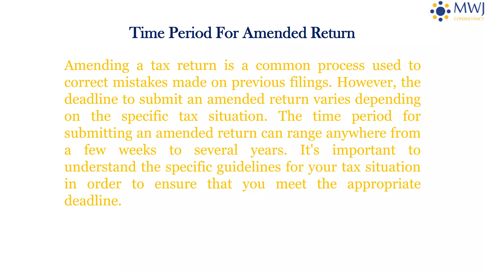 TurboTax Amended Return: The Complete Guide To File It | PDF