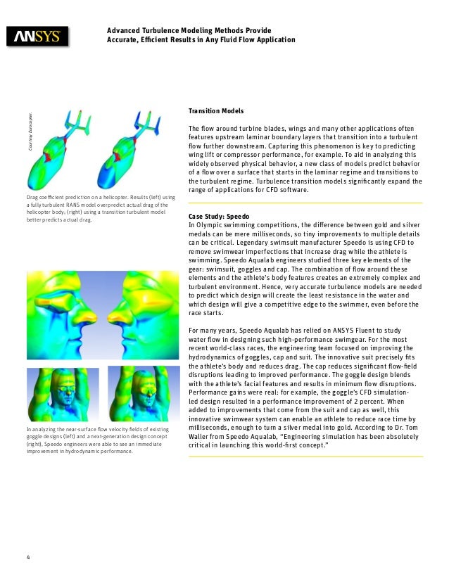 Advanced Turbulence Modeling Methods Provide Accurate Efficient