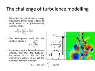 Turbulence numerical modelling | PPTX | Physics | Science