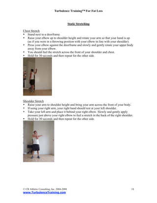 Turbulence training sample fat burning workout | PDF