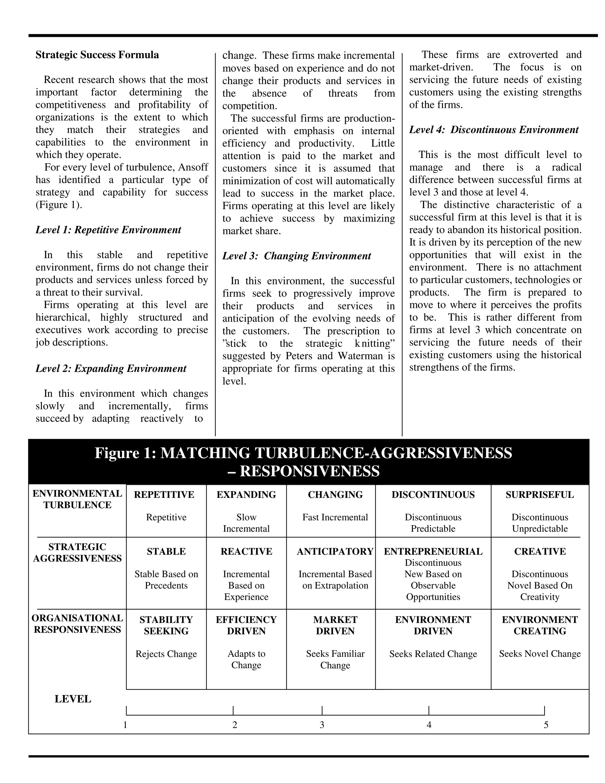 Turbulent environment | PDF
