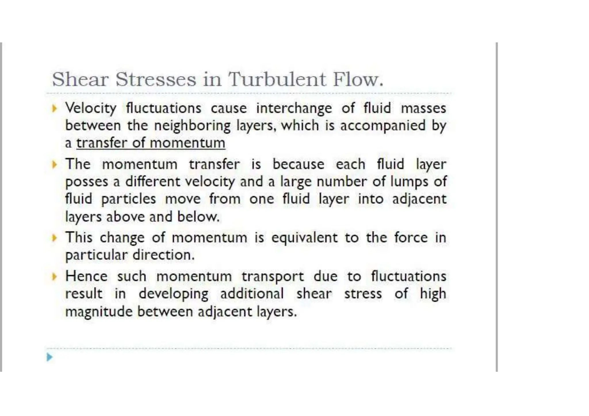 Turbulent Flow in Pipes fluid mechanics. | PPTX