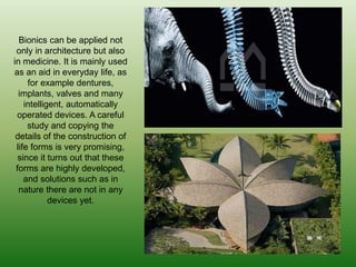 Bionics by Group 3 | PPTX