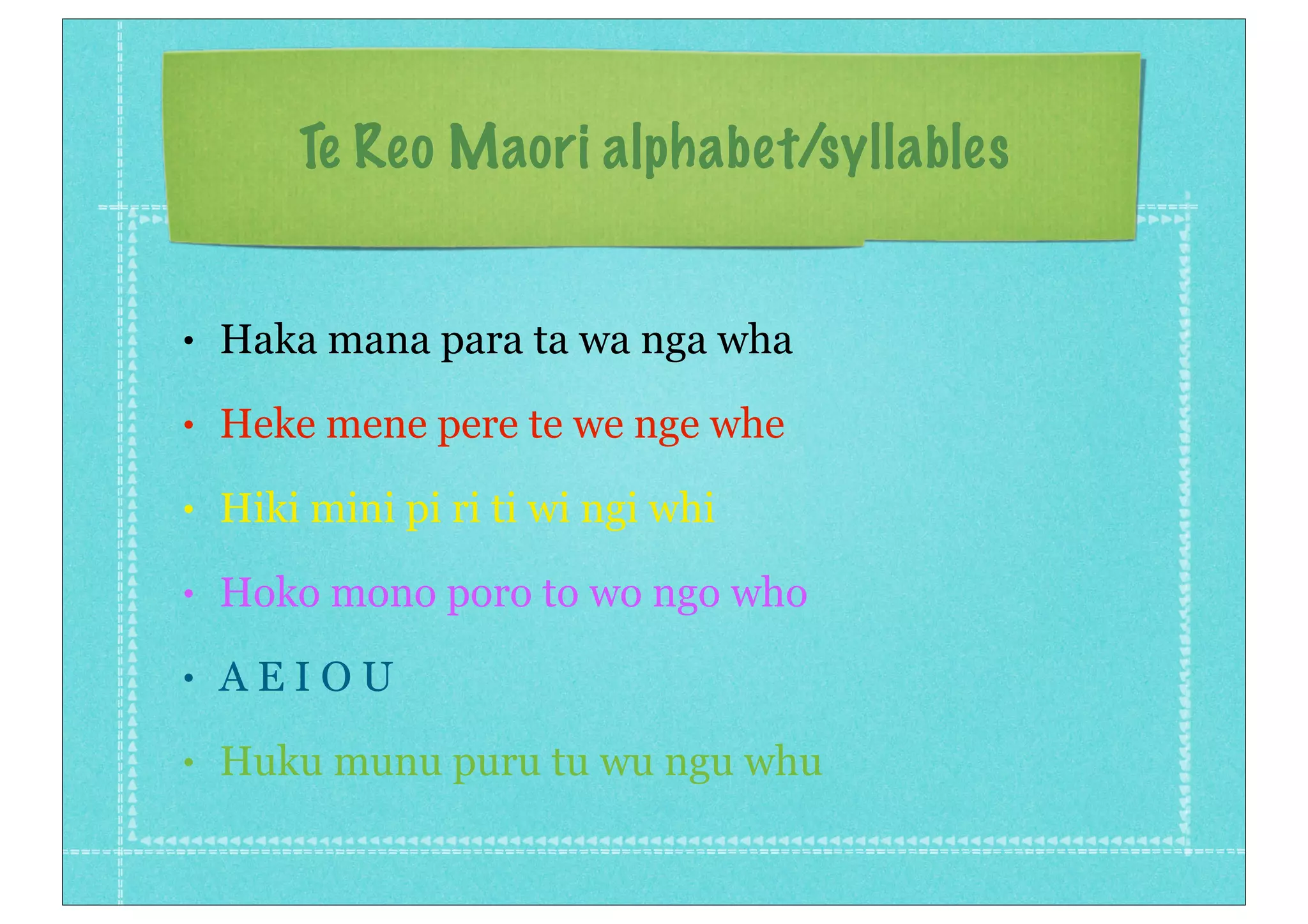 Turei wk2 term 2 | PDF