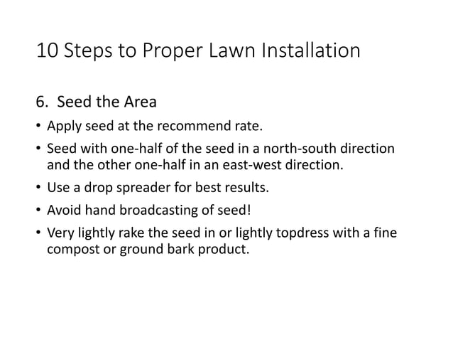 Turf Establishment | PDF