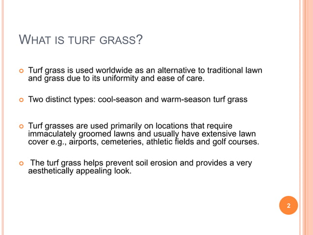 Turf grass diseases, symptoms and control | PPTX | Gardening | Home ...