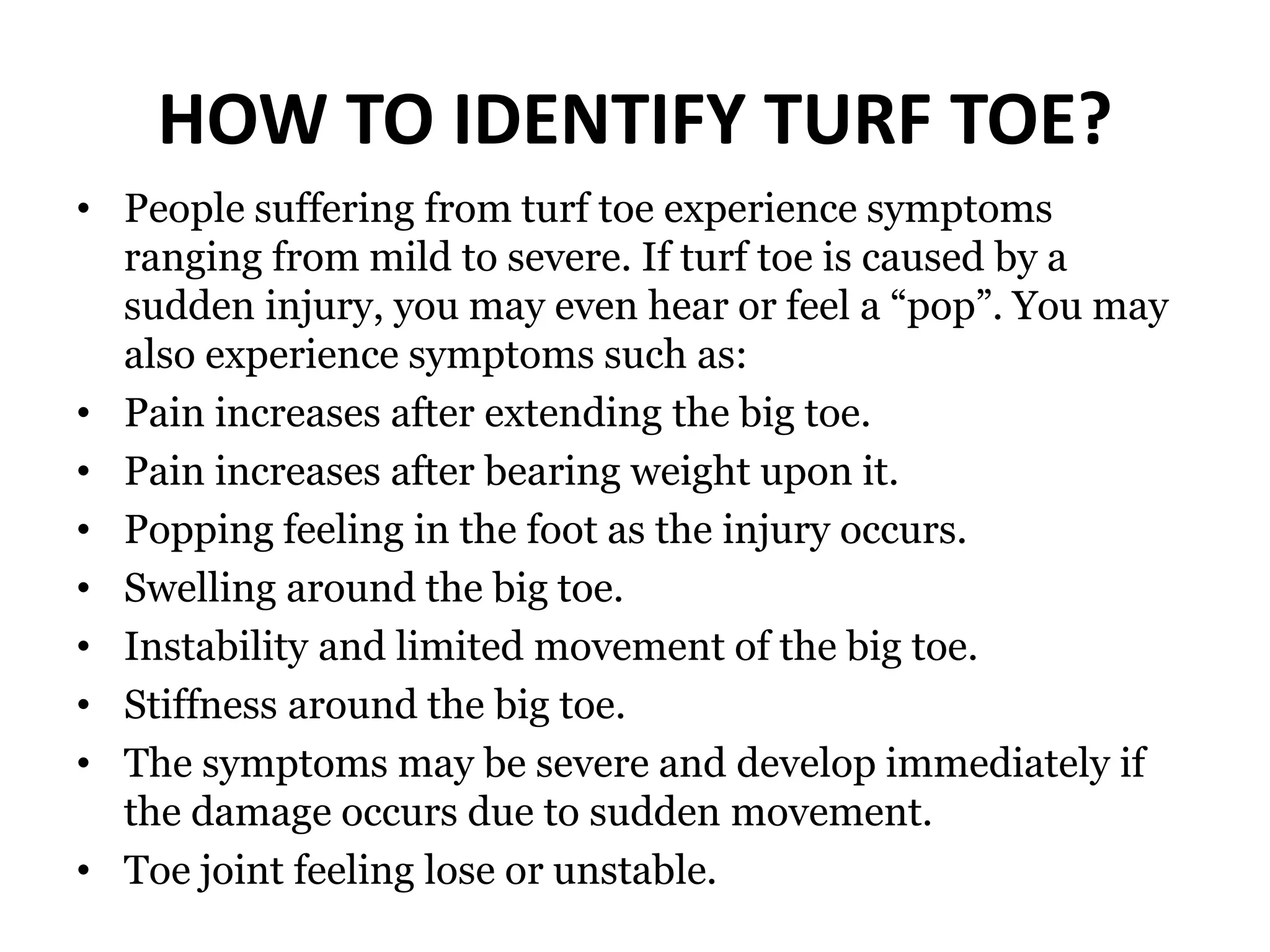 TURF TOE.pptx