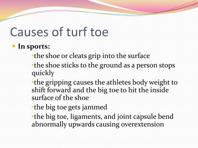 Project 1: Turf Toe | PPTX