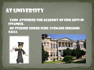 Turgut Zaim Biography | PPT
