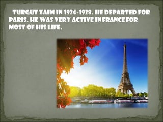 Turgut Zaim Biography | PPT