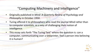 Alan Turing | PPT