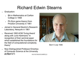 Turing awards seminar | PPTX