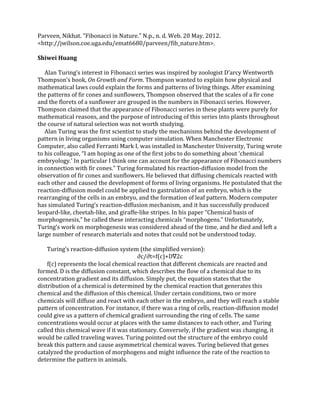 Turing fibonacci numbers | PDF