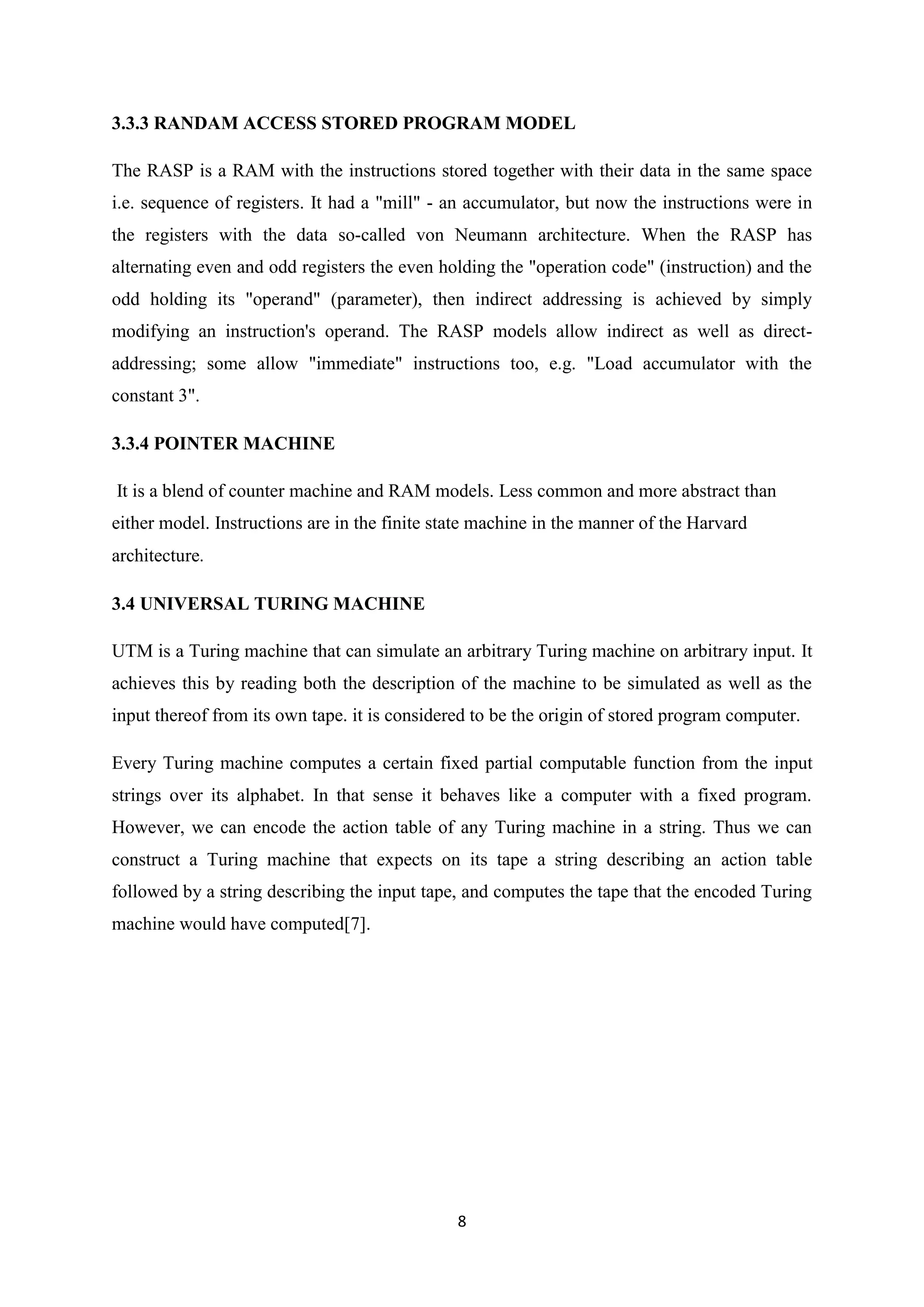 Turing machine seminar report | PDF