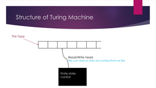 Turing machine Introduction | PDF