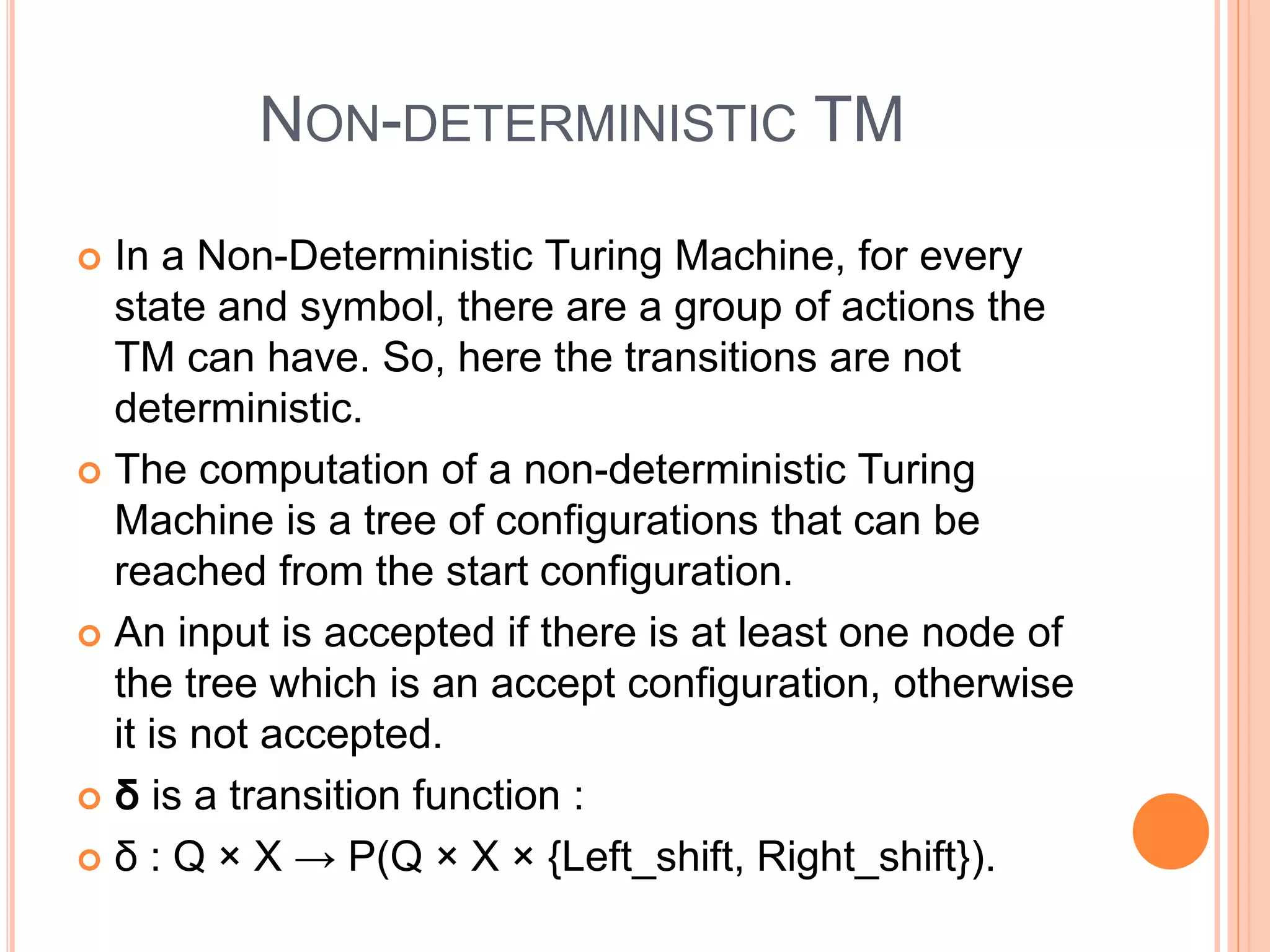 Turing machine | PPTX