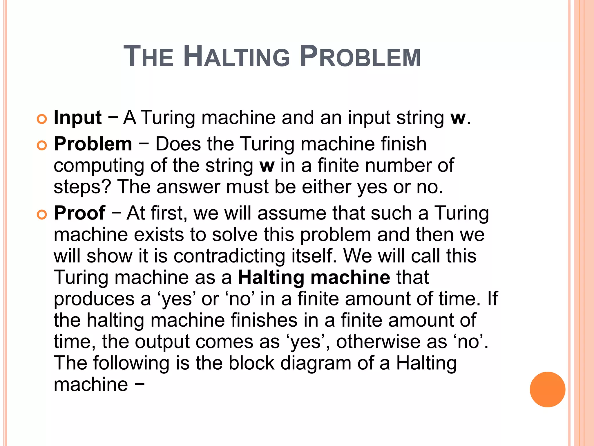 Turing machine | PPTX