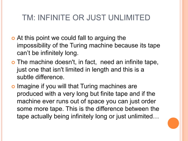 Turing machine | PPT