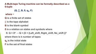 Turing machine | PPTX