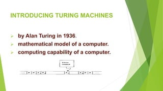 Turing machine | PPT