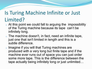Turing machine | PPTX