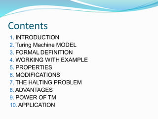 Turing machine | PPTX
