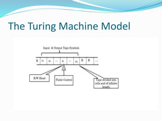 Turing machine | PPTX | Programming Languages | Computing