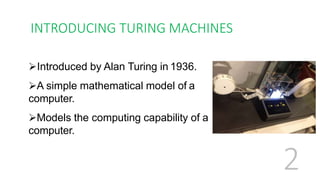 Turing machine | PPTX