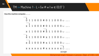TOC 10 | Turing Machine | PPT