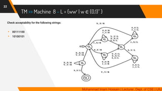 TOC 10 | Turing Machine | PPT