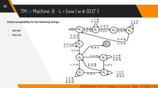 TOC 10 | Turing Machine | PPT