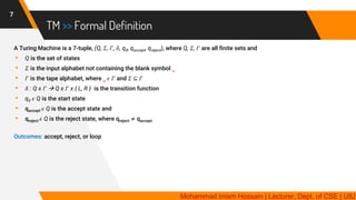 TOC 10 | Turing Machine | PPT