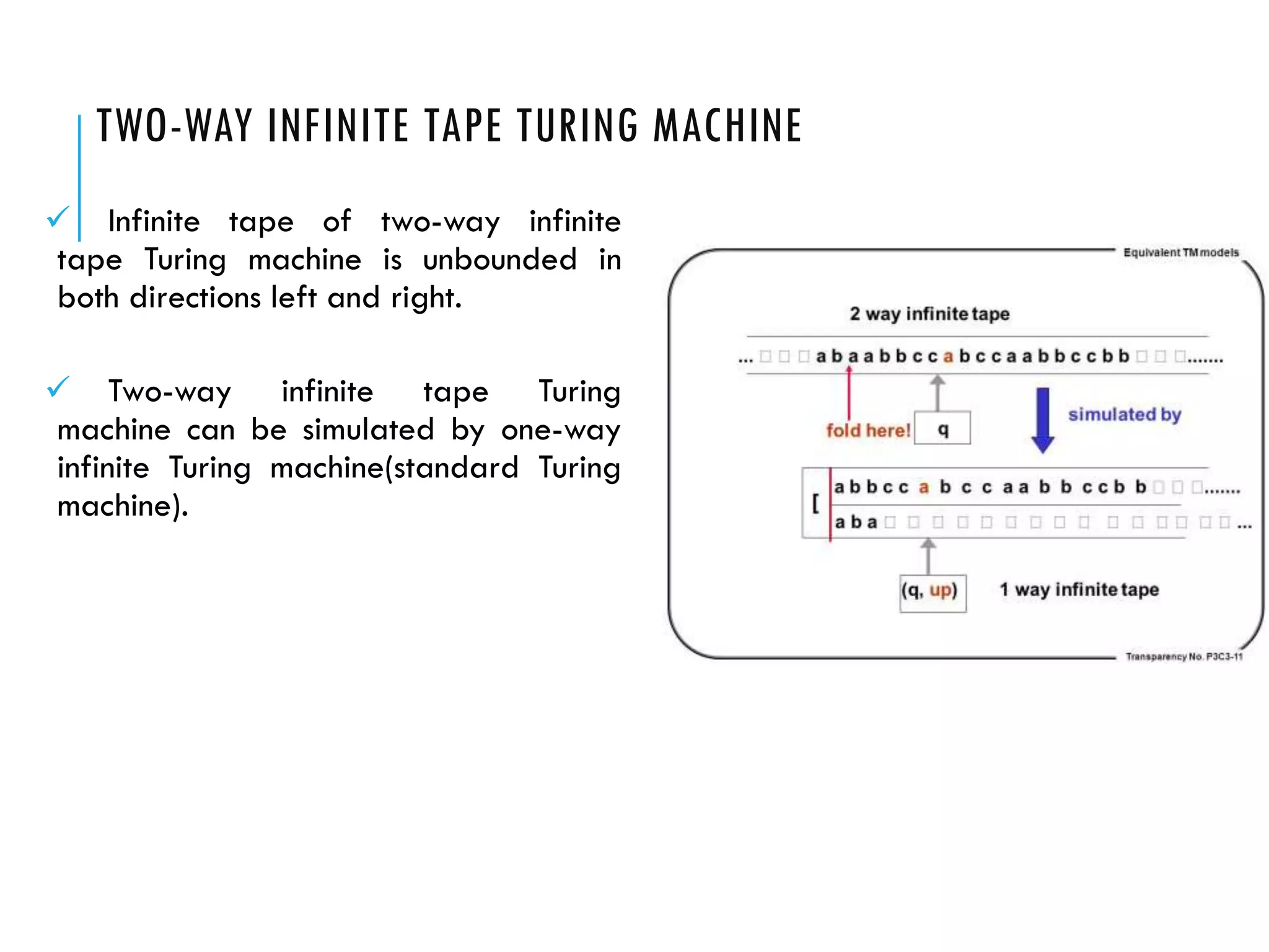 Automata Theory - Turing machine | PPTX | Programming Languages | Computing