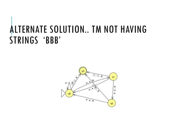 Automata Theory - Turing machine | PPTX | Programming Languages | Computing