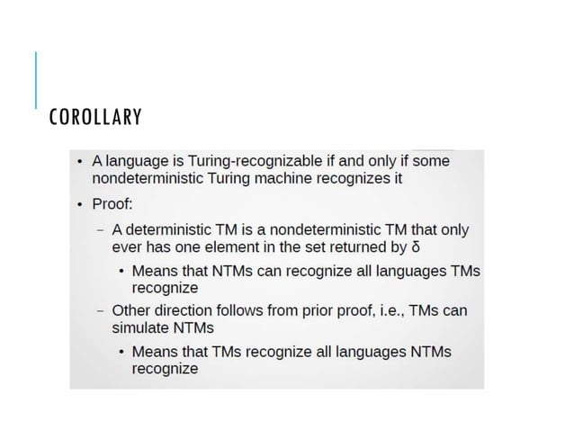 Automata Theory - Turing machine | PPTX | Programming Languages | Computing