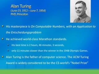 Turing Machine.pptx | Programming Languages | Computing