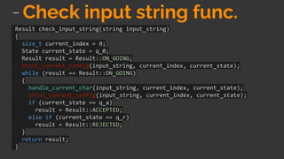 Turing machine implementation | PPT