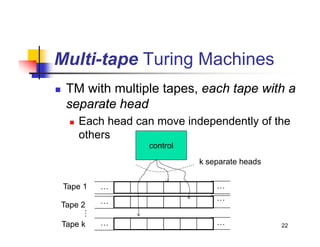 Turing machines | PDF