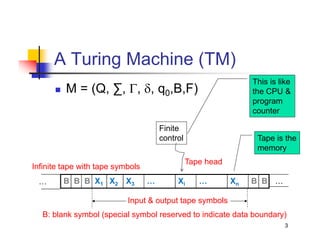 Turing machines | PDF