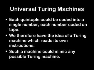 Turing machines 1 | PPT