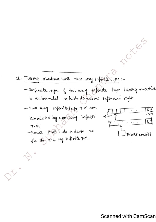 Turing machine types | PDF